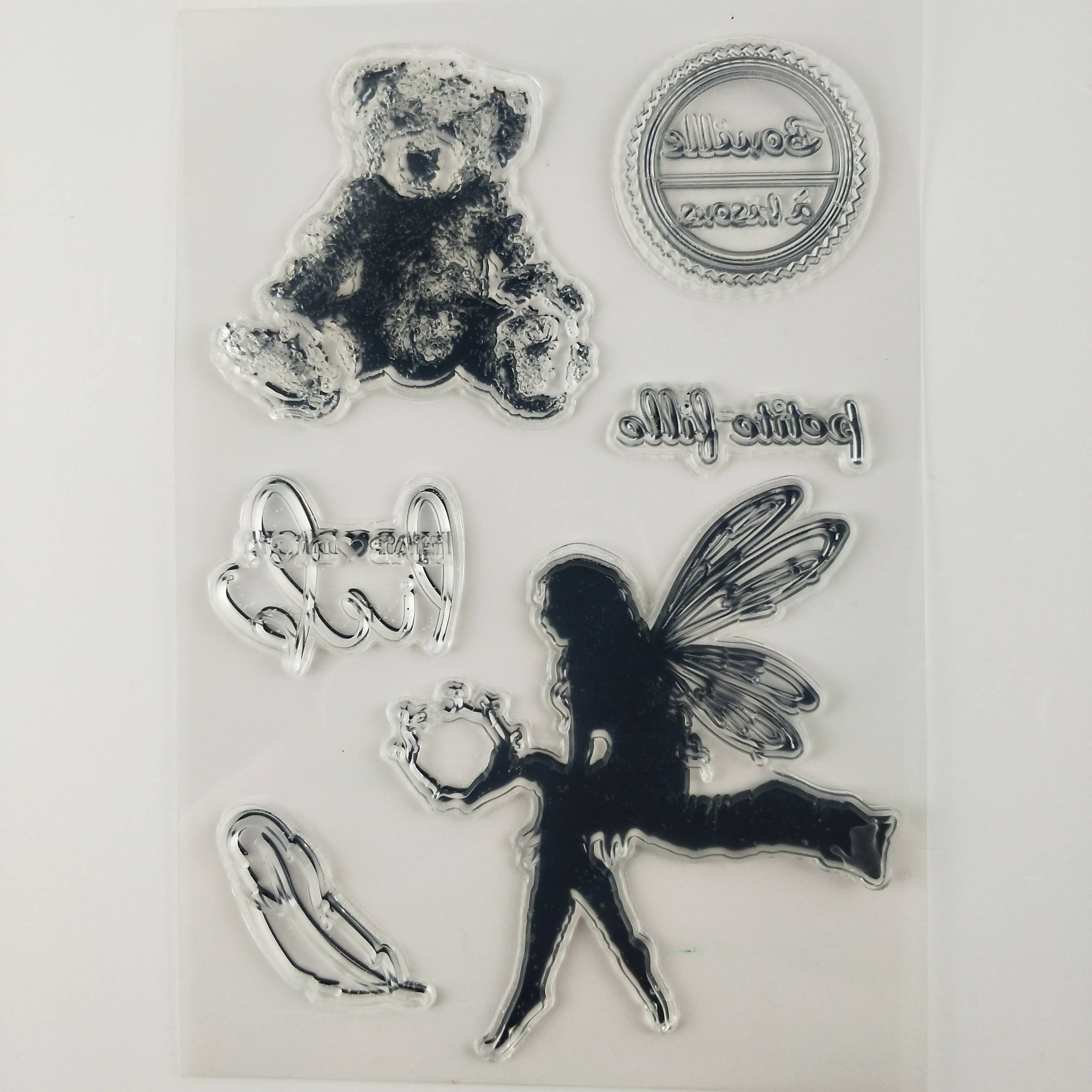 Stamp Retro Fairy Graphic DIY Signet Handmade Tran... – Vicedeal