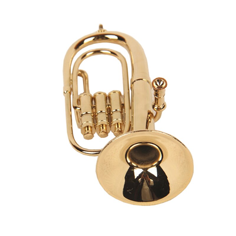 Euphonium Model Copper Gilded Musical Instrument M... – Vicedeal