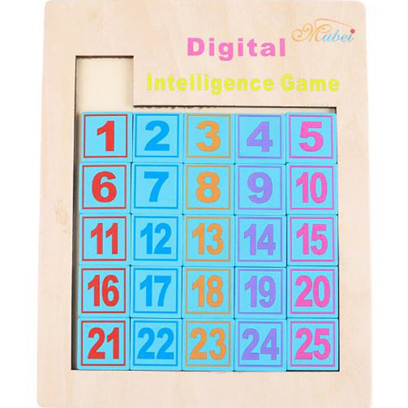 Kinderen Educatief Puzzels Houten Digitale Klotski... – Vicedeal