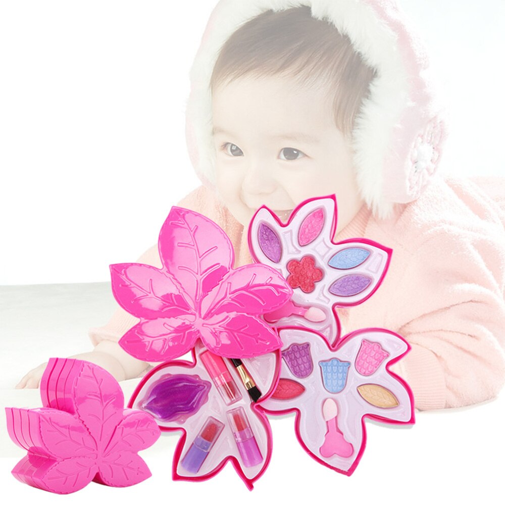 1 Set Makeup Cosmetic Maple Leaf Shaped Four Layer... – Grandado