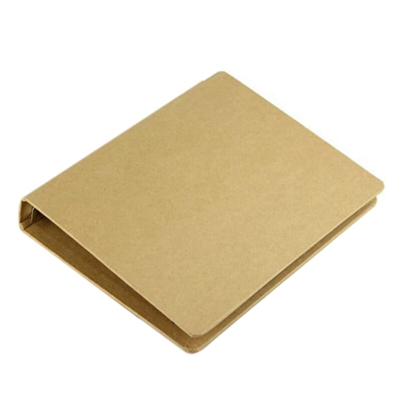 Kraft Paper Folder Ring Binder, Brown in DIN A6 Fo... – Grandado