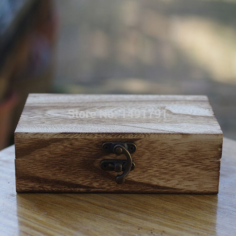 Small Rectangle Wooden Box Storage Box 16*10*5cm f... – Grandado