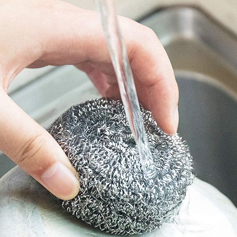 16 PCS Stainless Steel Sponges Scrubbers, Utensil ... – Grandado