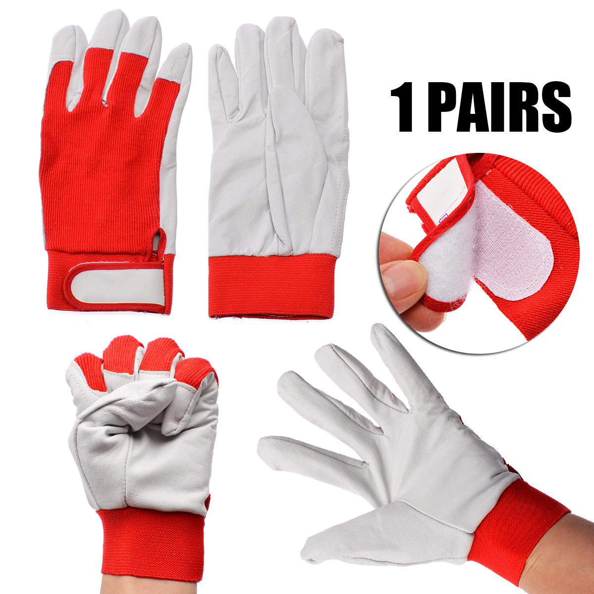 Welding Gloves Finger Working Weld Gloves Heat Shi... – Vicedeal