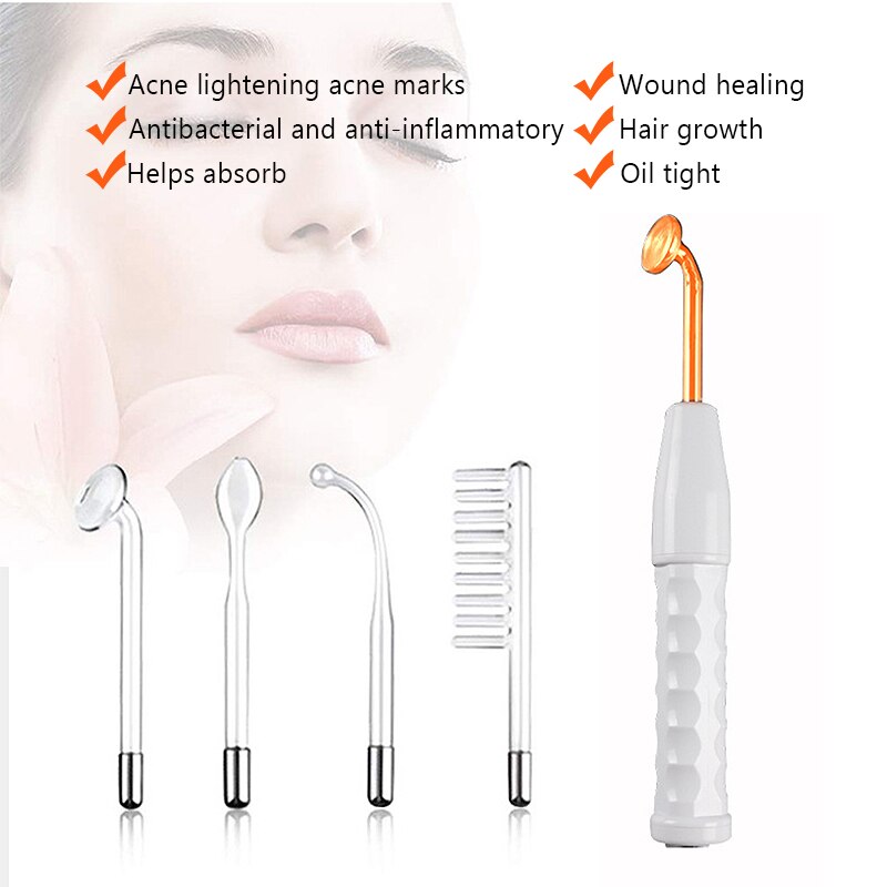 High Frequency Facial Machine Spot Electrode Glass... – Vicedeal