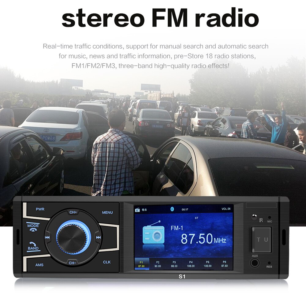 3.2 inch 1 Din Car Stereo MP5 Player Screen Blueto... – Vicedeal