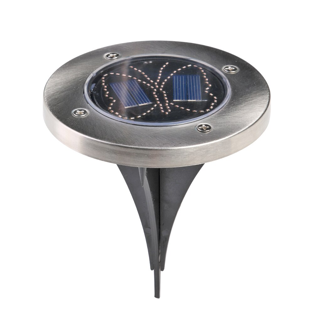 Outdoor LED Solar Light Powered Round Butterfly Gr... – Vicedeal