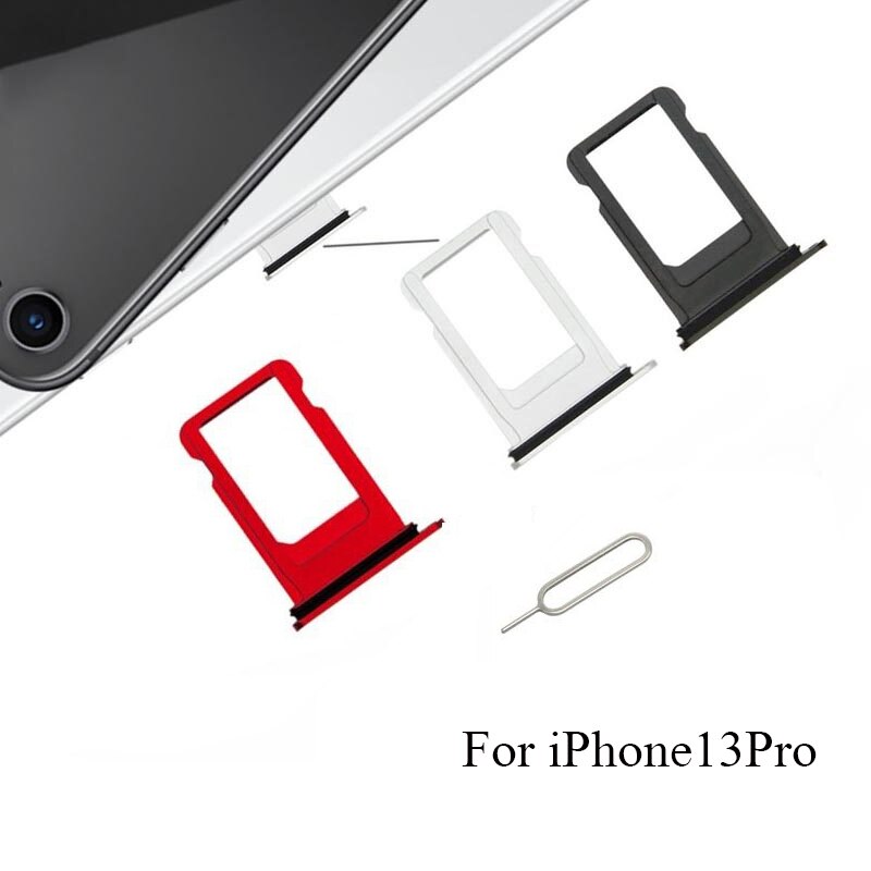 For IPhone 13 Pro Single SIM Card Holder Simcard M... – Vicedeal