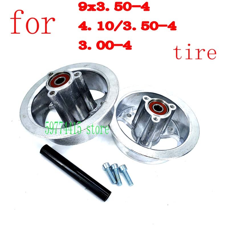 3.00-4 4.10/3.50-4 9x3.50-4 inch wheel Rim Sets Mo... – Grandado