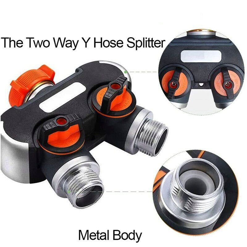 Garden Irrigation Valve Water Tap Splitters Outdoo... – Grandado