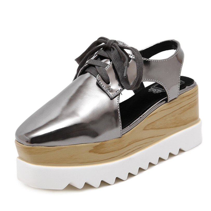 Haiyueli kvinder sandaler let sål platform sko pu ... – Grandado
