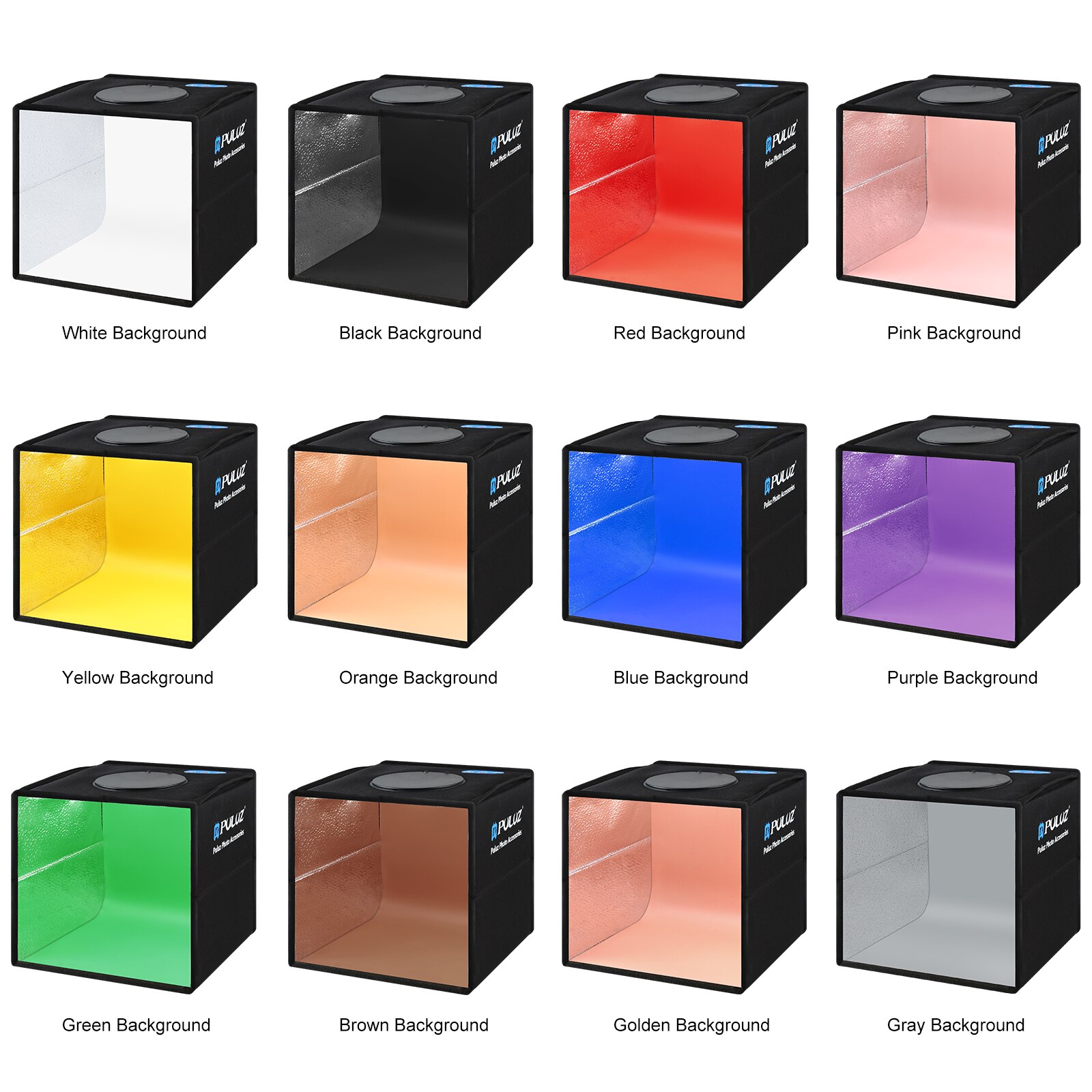 24.5cm Desktop Photo Studio Photography SoftBox Wi... – Vicedeal
