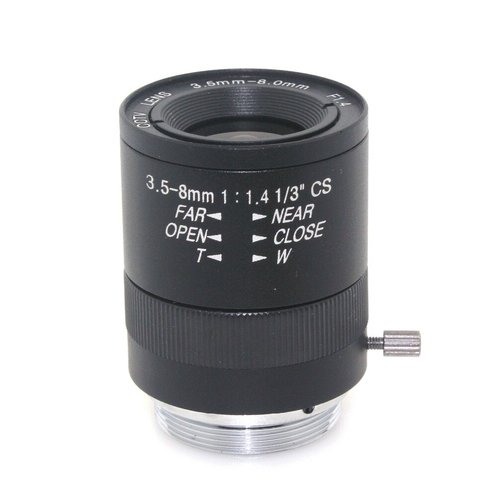 3.5-8mm CS lens CS Mount Varifocale Manual Iris CC... – Vicedeal