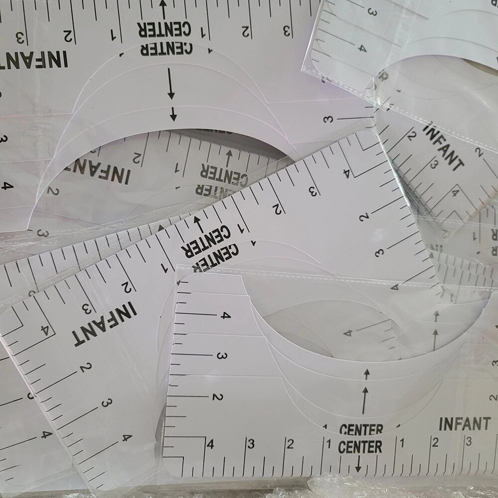 4PCS T-Shirt Alignment Ruler For Guiding T-Shirt R... – Vicedeal