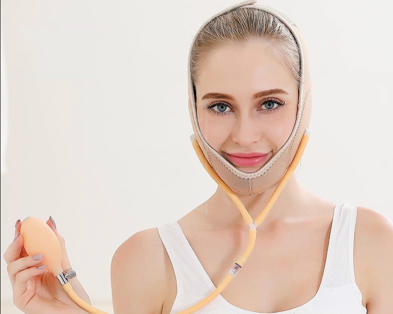 Inflatable clencher mask small V face strap holdin... – Vicedeal