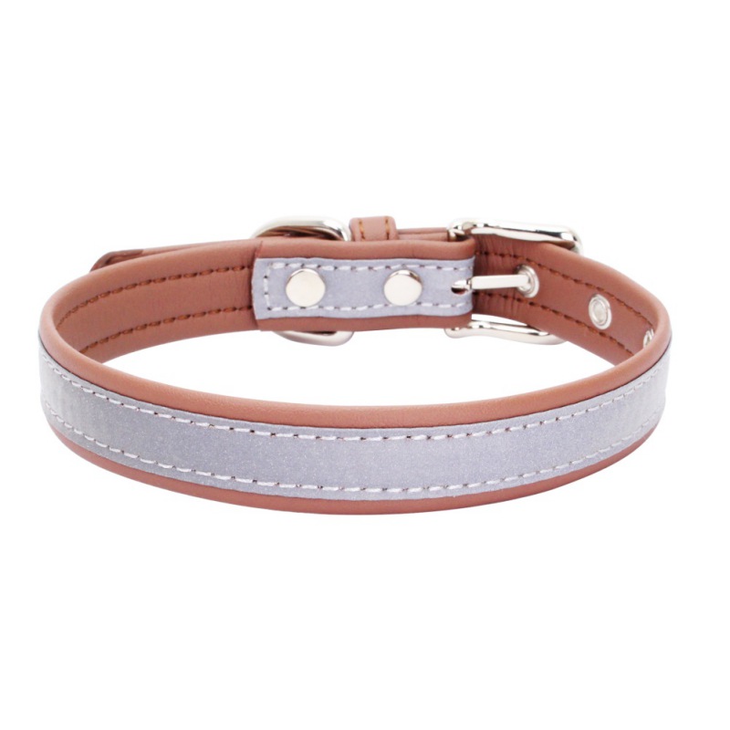 PU Leather Pet Dog Collar Durable Padded Collars P... – Grandado