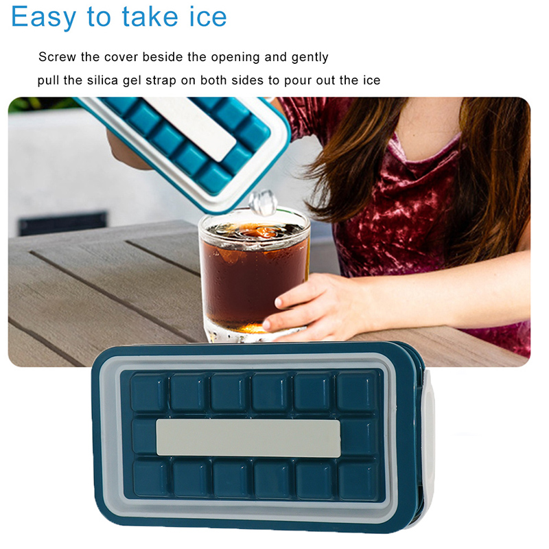 Icebreaker Collapsible Ice Tray Silicone Mold Home... – Grandado