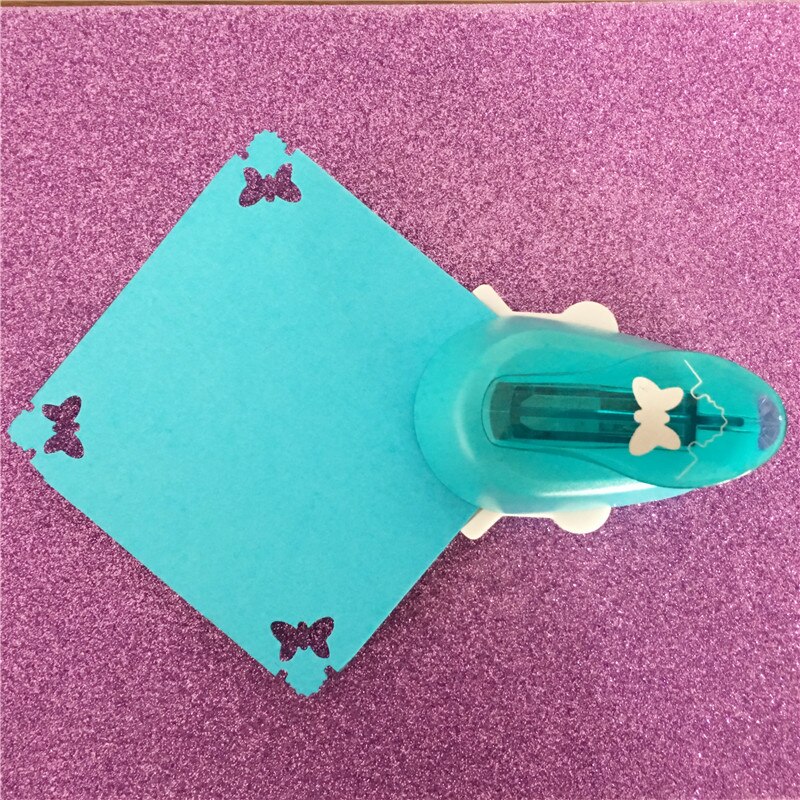 Butterfly Shaped Lever Corner Hole Punch Office Sc... – Grandado