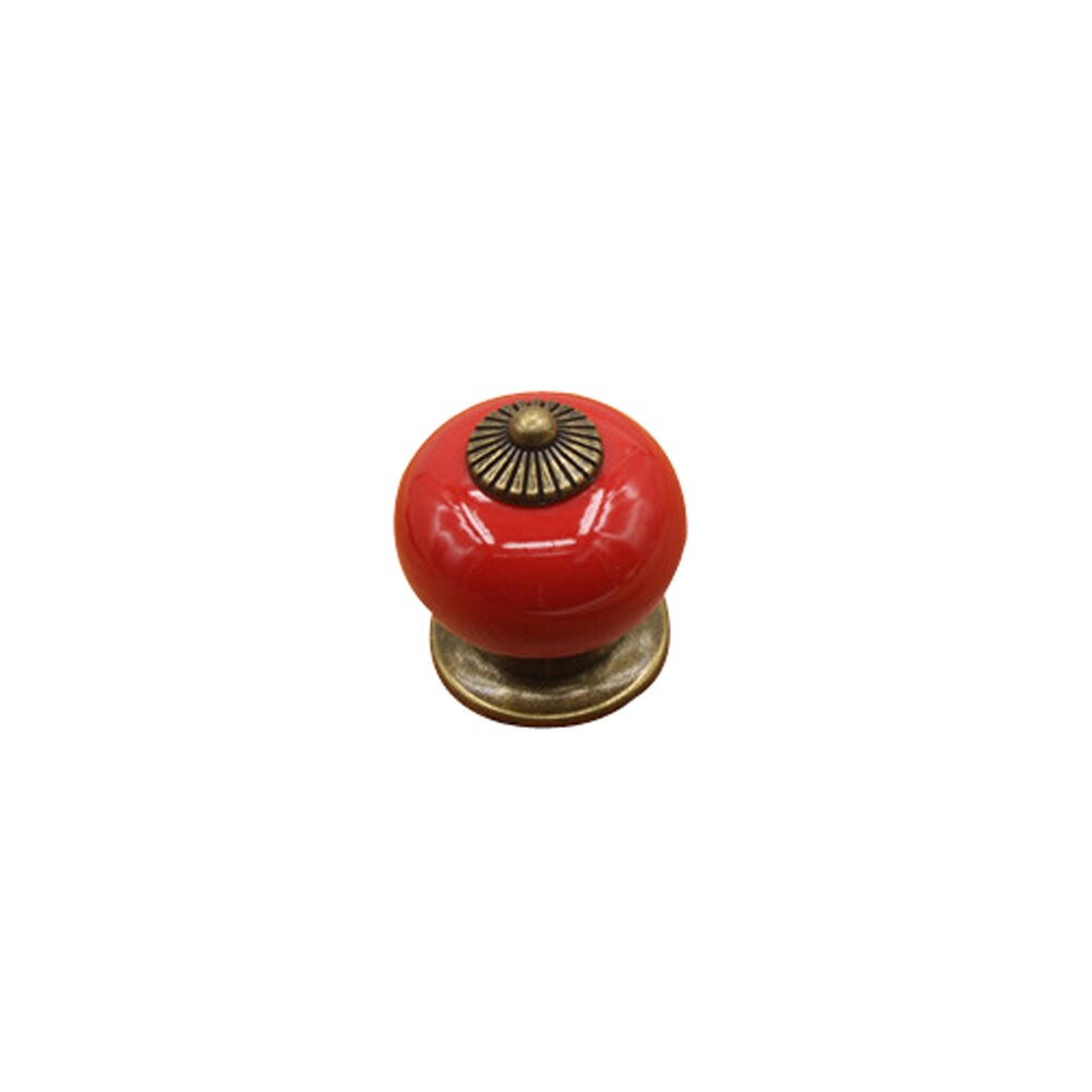 1 Pair 2 x Ceramic Door Locker Knob Vintage Bronze... – Vicedeal