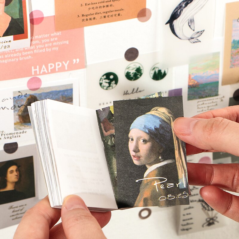 Van yi100pcs/page Vintage Album Material LOMO Jour... – Grandado