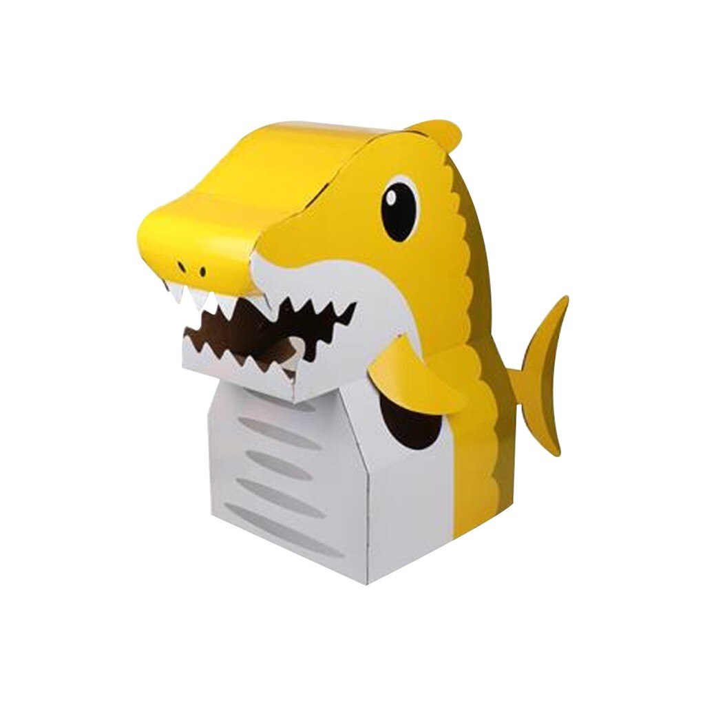 Children's Carton Toy Paper Animal Can Wear DIY To... – Grandado