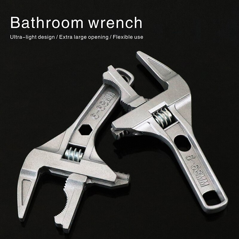 6-75mm Universal Spanner Adjustable Wrench Water P... – Grandado