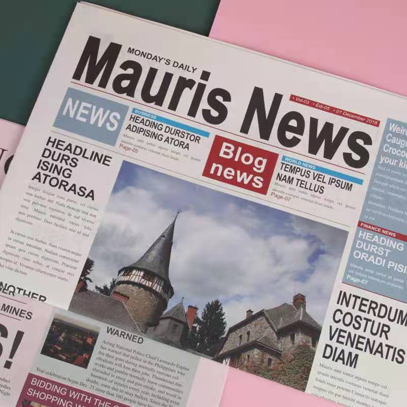 Creatieve Retro Engels Krant Oude Krant Ins Foto P... – Vicedeal