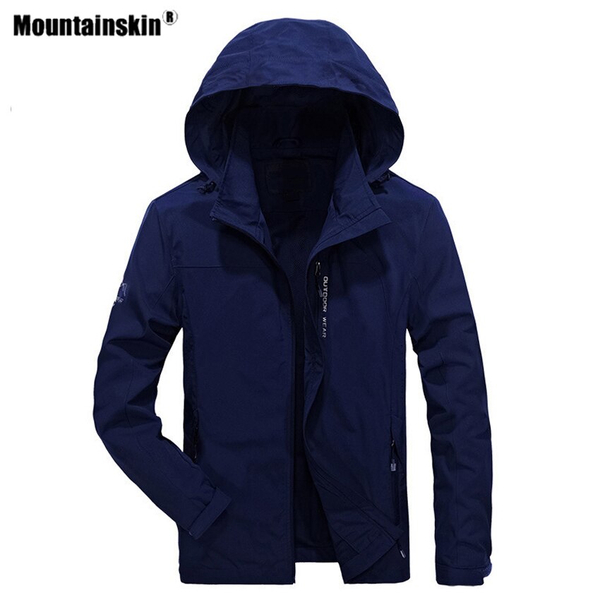 Mountainskin Heren Outdoor Softshell Hooded Jassen... – Vicedeal