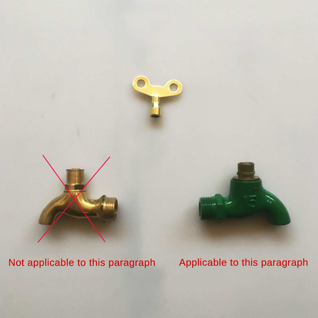 Knob Type Key Bleed Hole Plumbing Faucet Special L... – Vicedeal