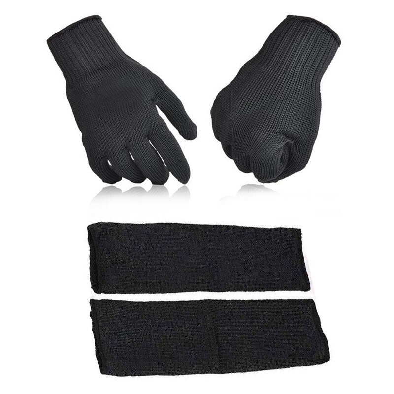 Anti Cut Gloves and Sleeve Guard Grade Level 5 Sec... – Vicedeal