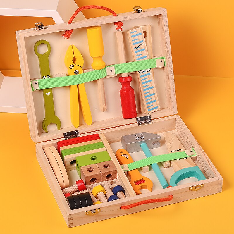 3 to 6 years old children's educational wooden too... – Grandado