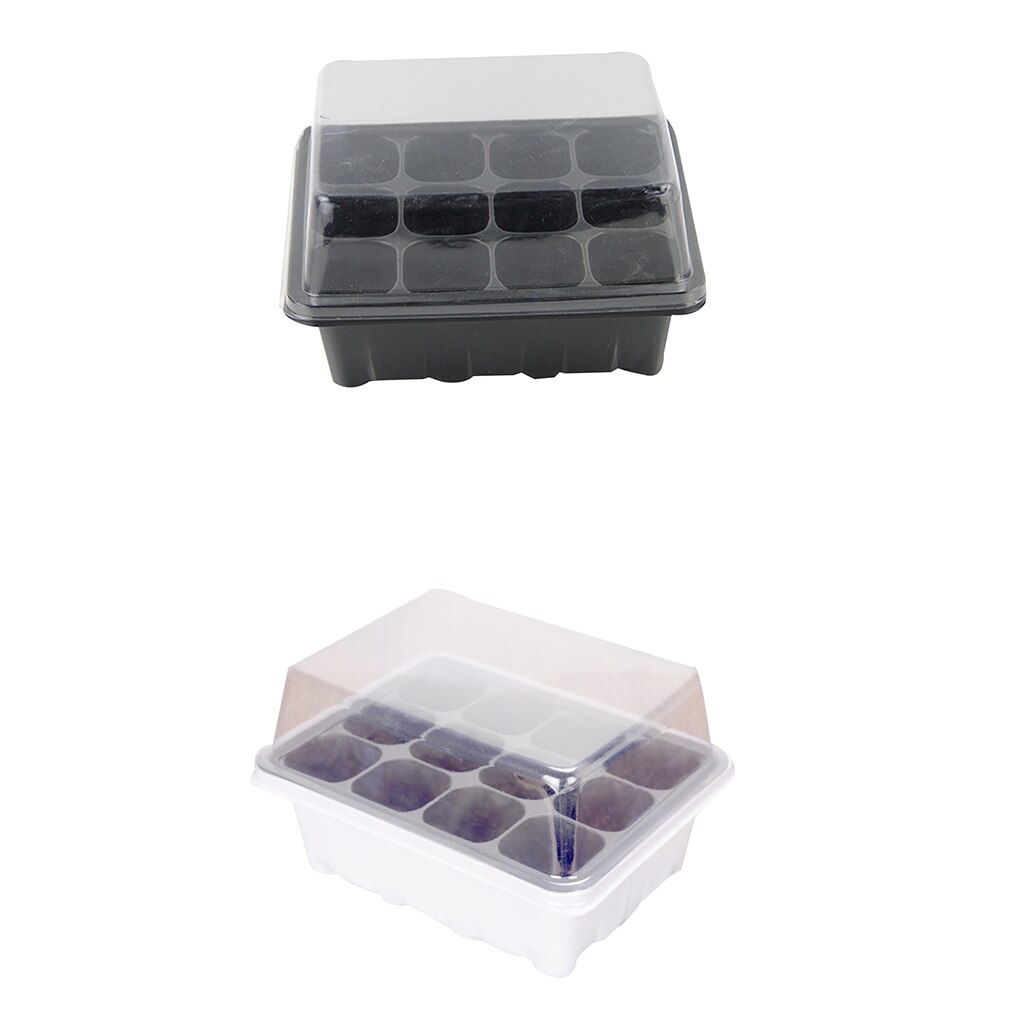 3 Pcs/Set 12 Cells Seedling Trays Seed Starter Box... – Grandado