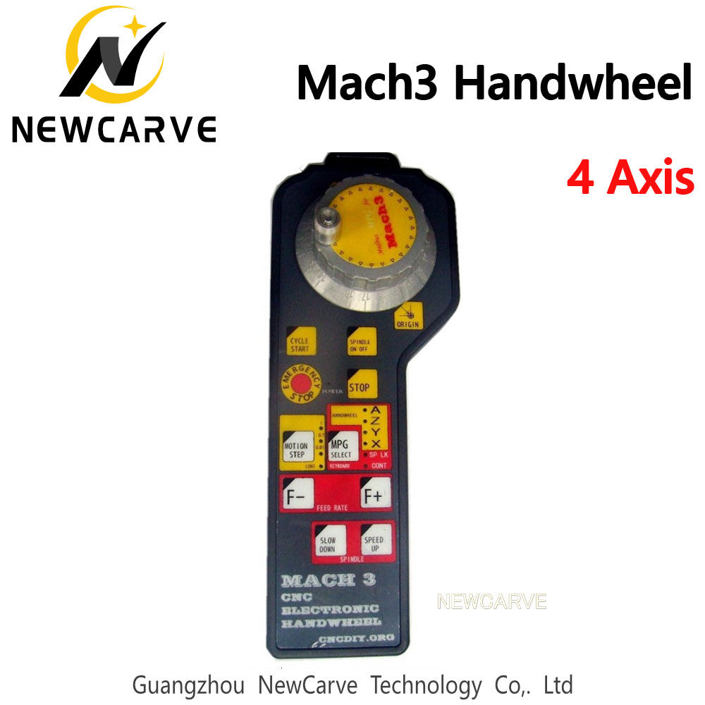 Mach3 4 Axis MPG Pendant Handwheel Rotary Coded Pu... – Grandado