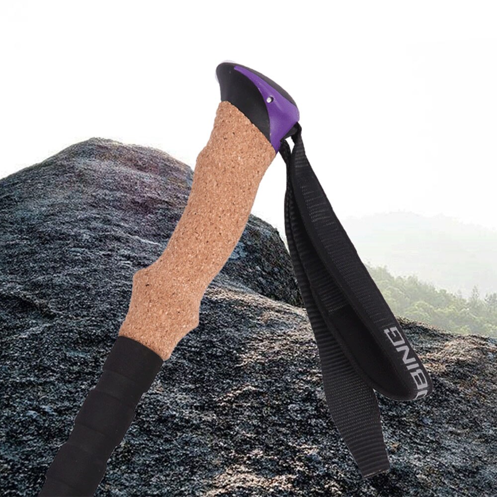 Eva cork handle Walking Sticks Telescopic Trekking... – Grandado