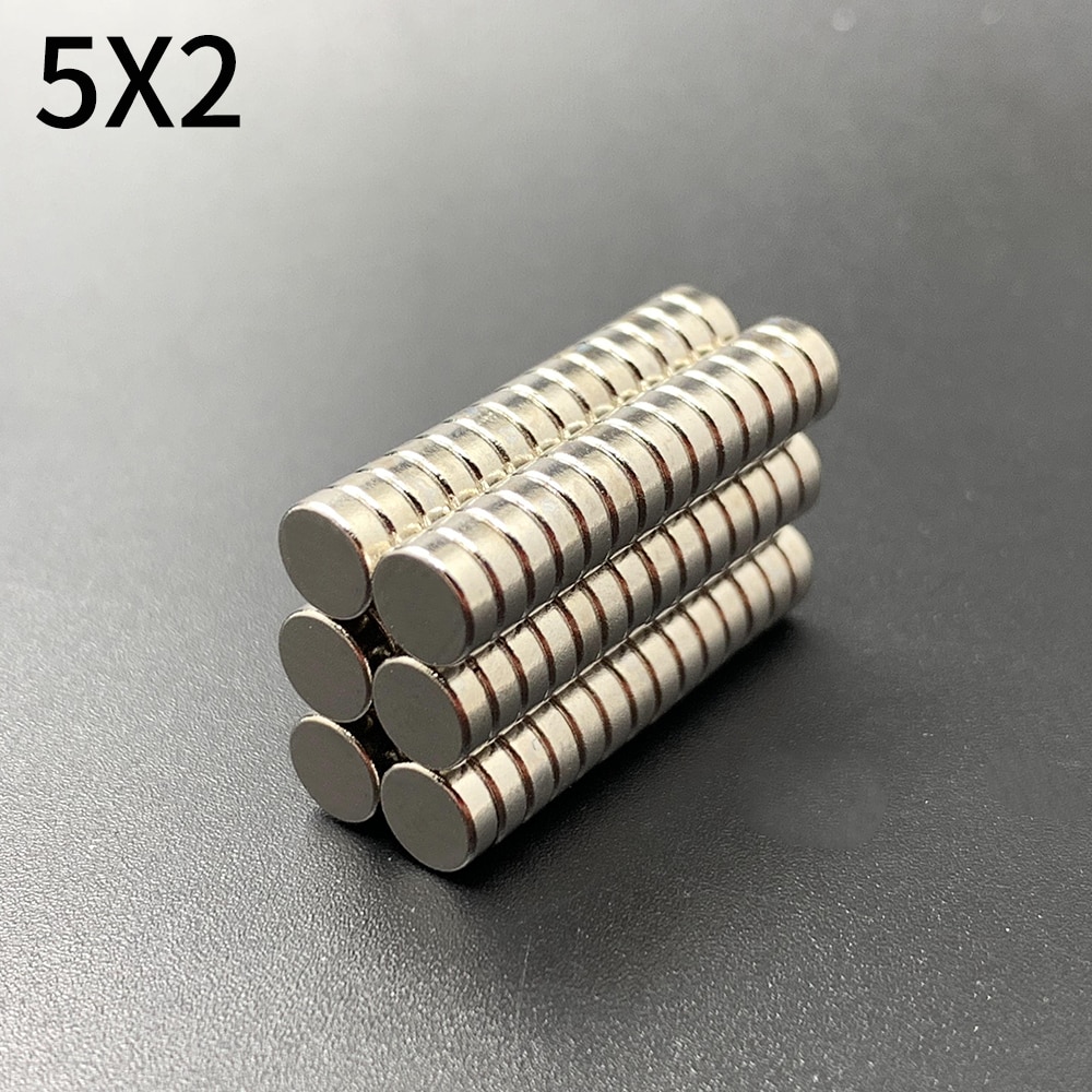 20/50/100/200Pcs 5X2 Neodymium Magneet 10X2 N35 Nd... – Grandado