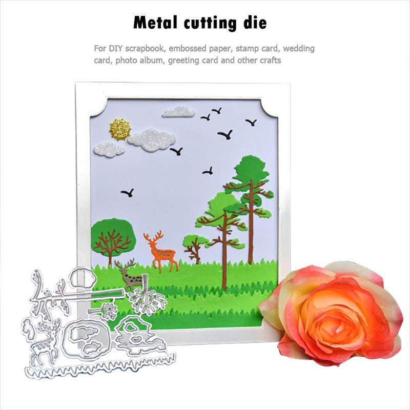 DIY Scrapbook Cutting Dies Handmade Paper Stencils... – Grandado