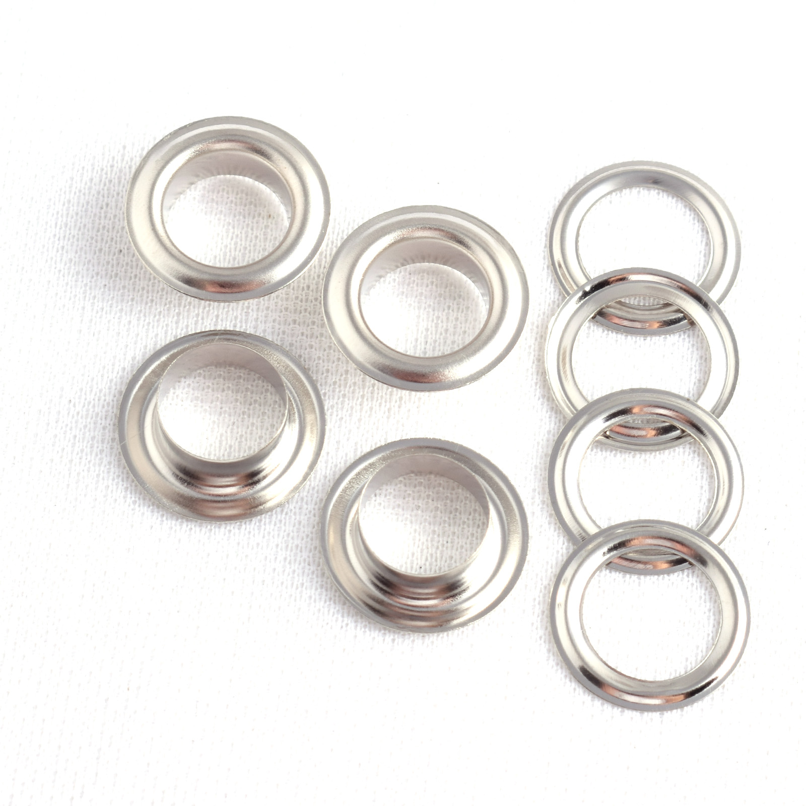 10mm Silver Eyelets Grommets with Washers Metal Gr... – Vicedeal