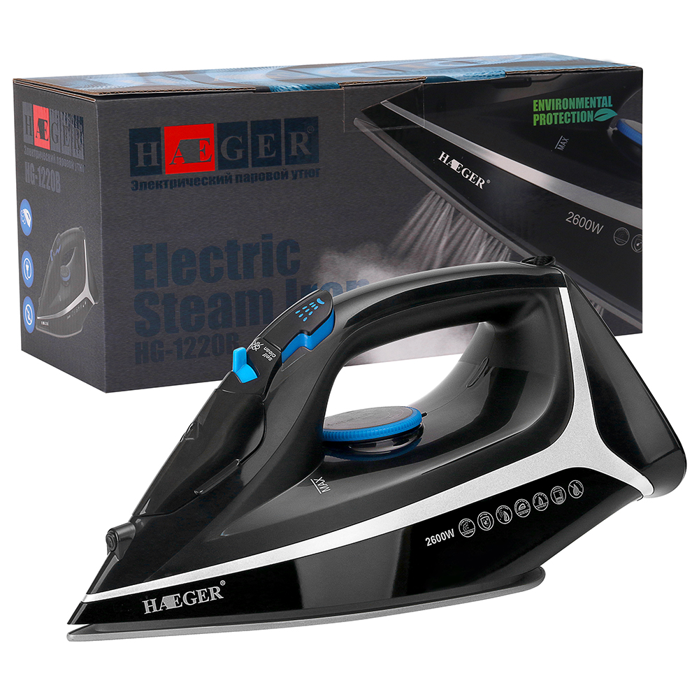 2600W Steam Iron for Clothes 350ml Adjustable Elec... – Vicedeal