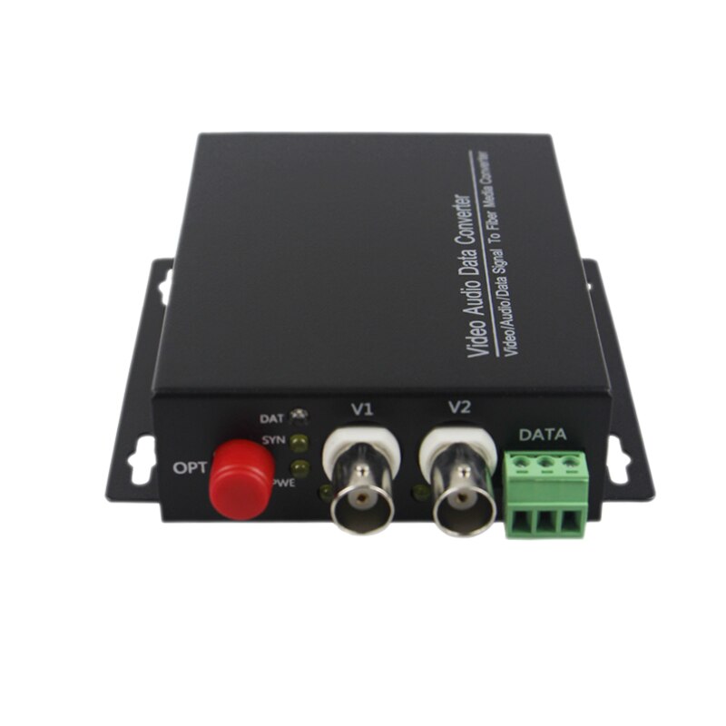 2 CH Video Fiber Optische Media Converters-2 BNC Z... – Grandado