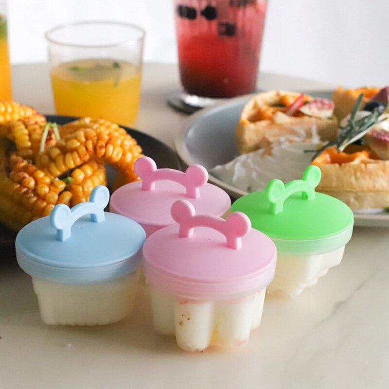4 Stks/set Leuke Ei Stroper Plastic Eierkoker Keuk... – Grandado