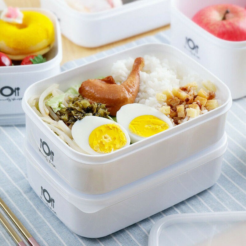700ml Portable Healthy PP Material Lunch Box 1 Lay... – Grandado