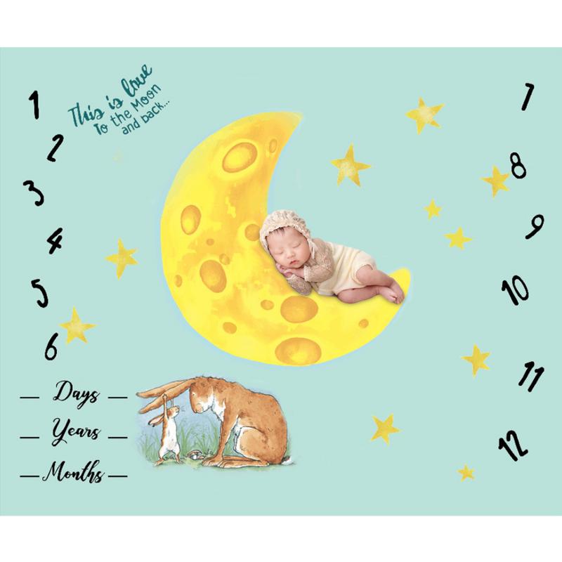 Ins Baby Foto Achtergrond Doek Baby Maand Fotograf... – Vicedeal