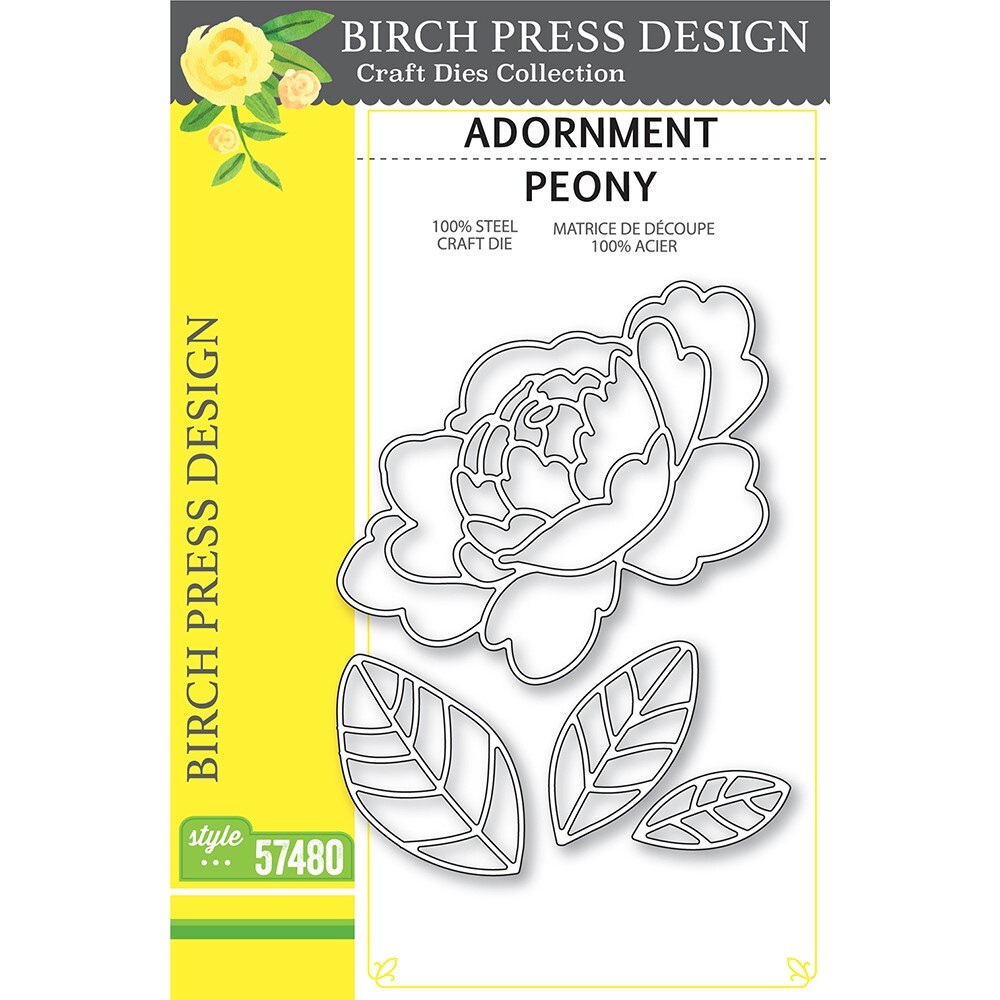 Adornment Peony Metal Cutting Dies 2022 Templates ... – Grandado
