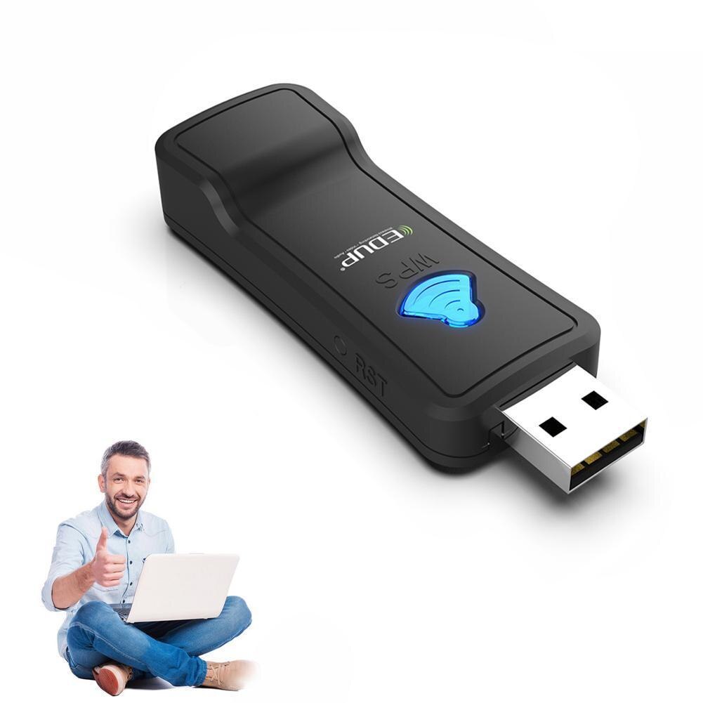 EDUP USB WIFI Repeater 300Mbps 2.4GHz Wireless WiF... – Grandado