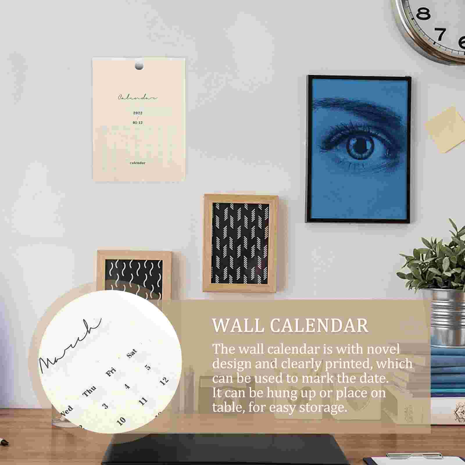 1pc Cloth Calendar Simple Photo Prop Calendar Phot... – Grandado