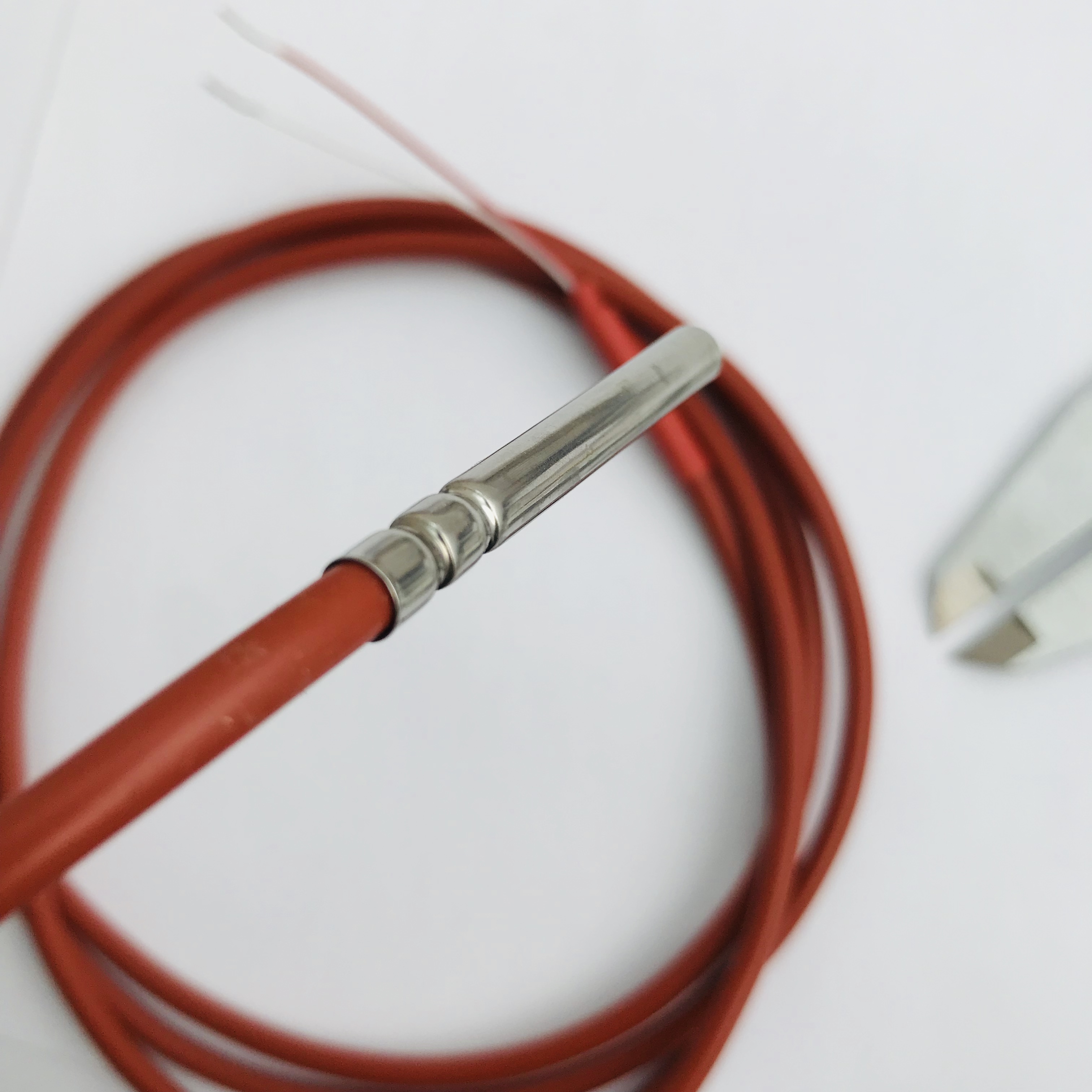 1.25 meter PT100 Temperature Sensor 2 Wire with Si... – Grandado