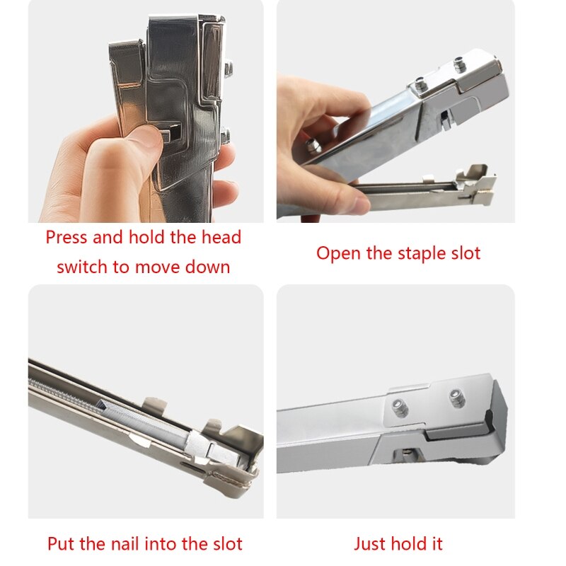 Multifunctionele Nail Gun Legering Handleiding Nag... – Vicedeal