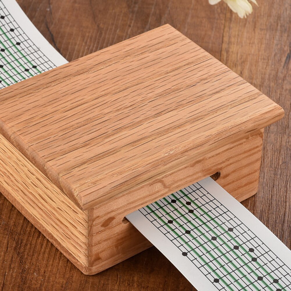 15 Note Tapes Hand Crank Music Mechanical Wooden M... – Vicedeal