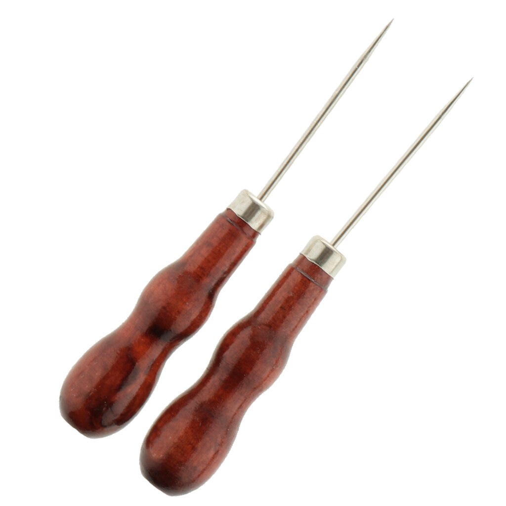 2pcs Durable Leather Craft Stitching Hole Maker Aw... – Grandado