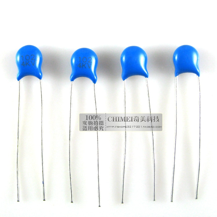 High-voltage ceramic capacitors 4KV 102K M capacit... – Grandado